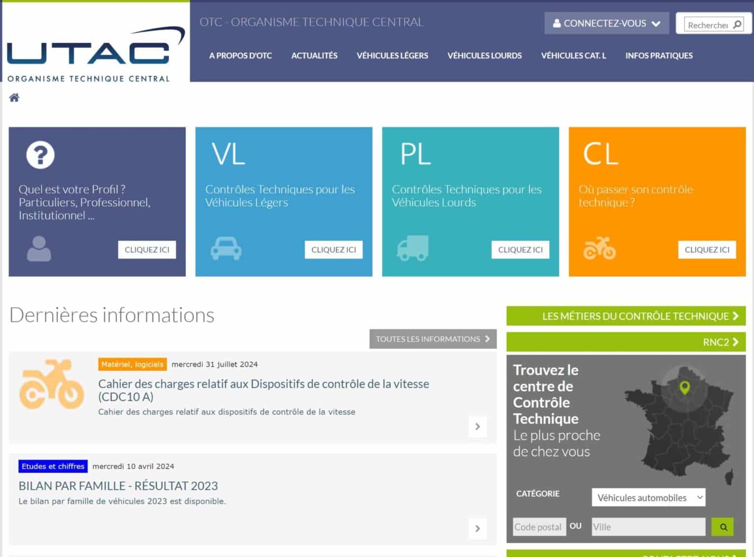 UTAC - WebAutoDemarches